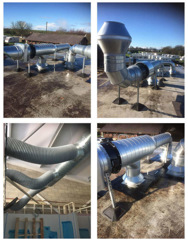 Duct Work - Has Metal Work